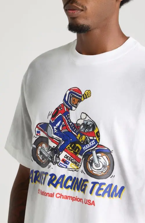 MARKET Bear On A Bike Graphic T-shirt
