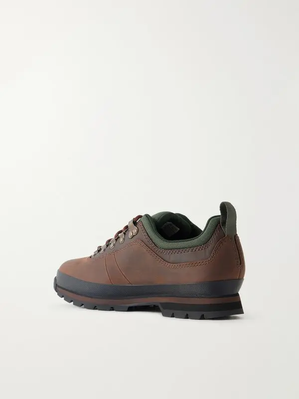 Timberland Euro Hiker Canvas-trimmed Leather Hiking Boots