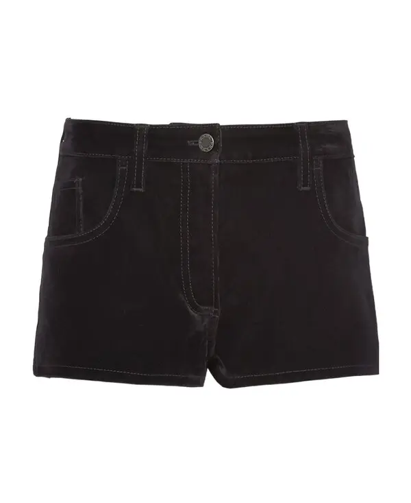 Prada Velvet Denim Shorts