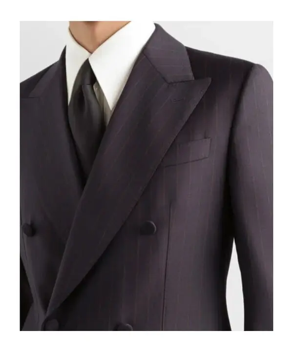 Dolce & Gabbana Dolce Gabbana Double-breasted Pinstriped Blazer