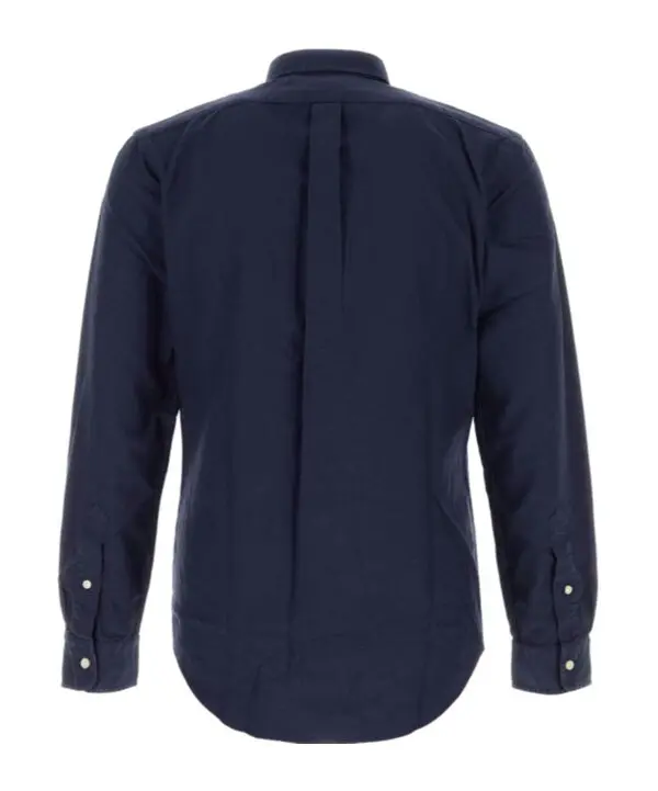 Polo Ralph Lauren Pony Embroidered Long-sleeved Shirt - Black