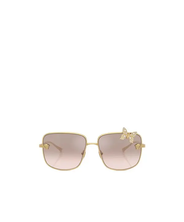 Versace Square-frame Sunglasses - Gold