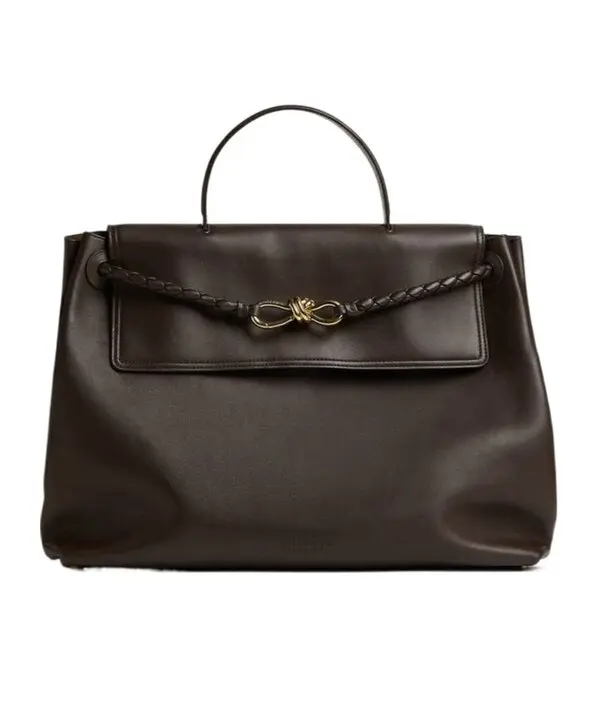 Bottega Veneta Large Ciao Ciao - Dark Brown