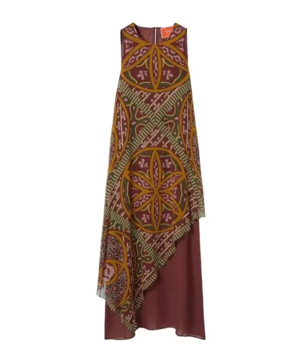 La DoubleJ Salomè Dress - Brown