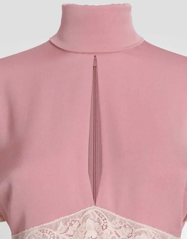Dolce & Gabbana Charmeuse Stretch Top