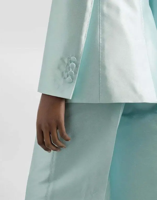 Dolce & Gabbana Double-breasted Satin Blazer