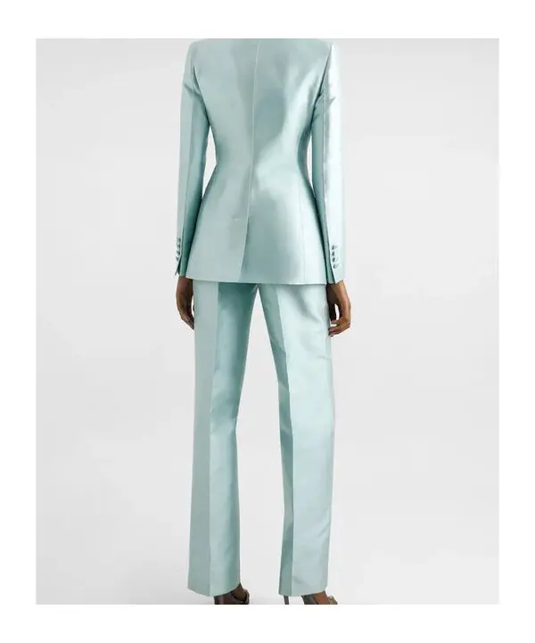 Dolce & Gabbana Shantung Silk Trousers