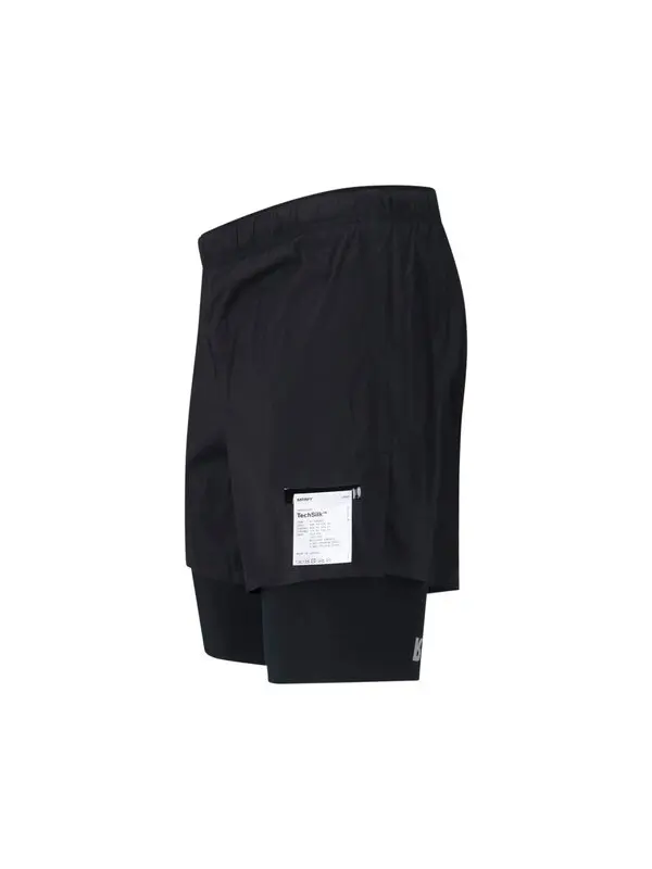 Satisfy Layered-design Shorts