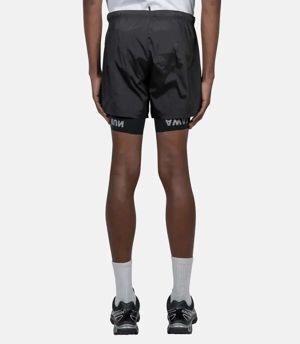 Satisfy Layered-design Shorts