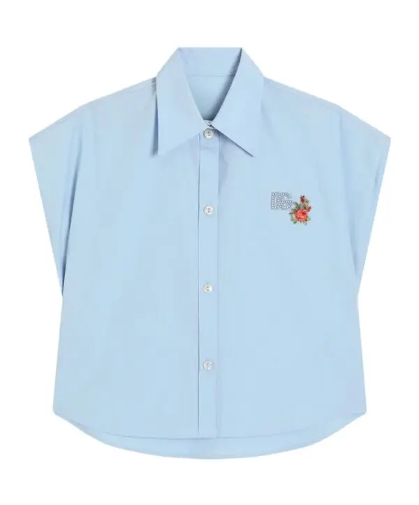 Dolce & Gabbana Logo-appliqué Shirt