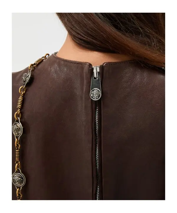 Versace Panelled Sleeveless Mini Dress