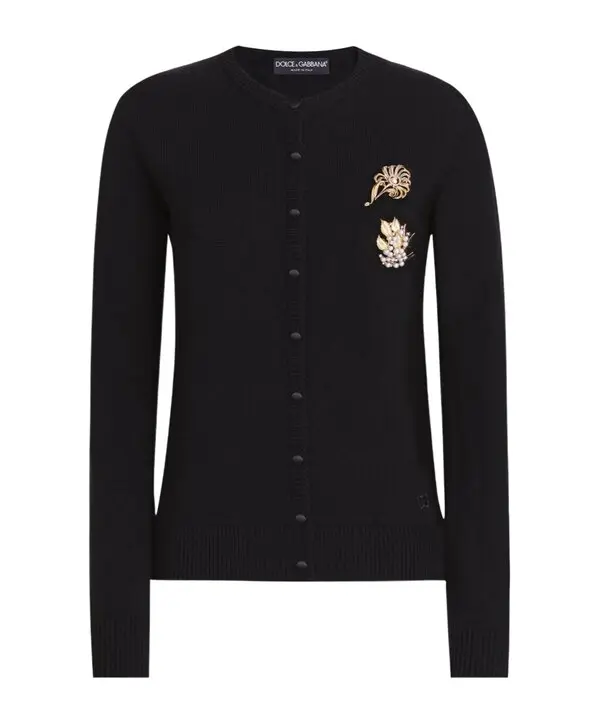 Dolce & Gabbana Embellished Button Cardigan