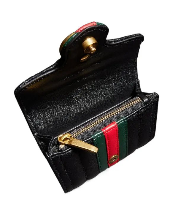 Gucci Gg Marmont Bi-fold Card Case