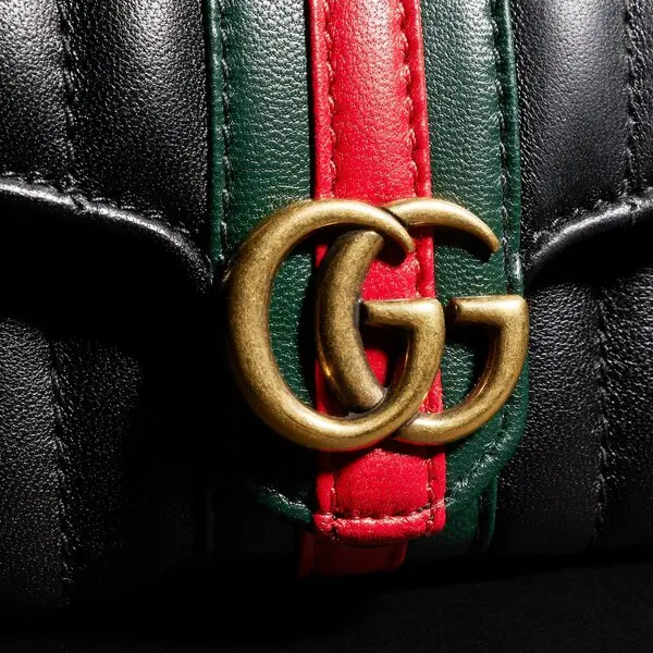 Gucci Gg Marmont Bi-fold Card Case