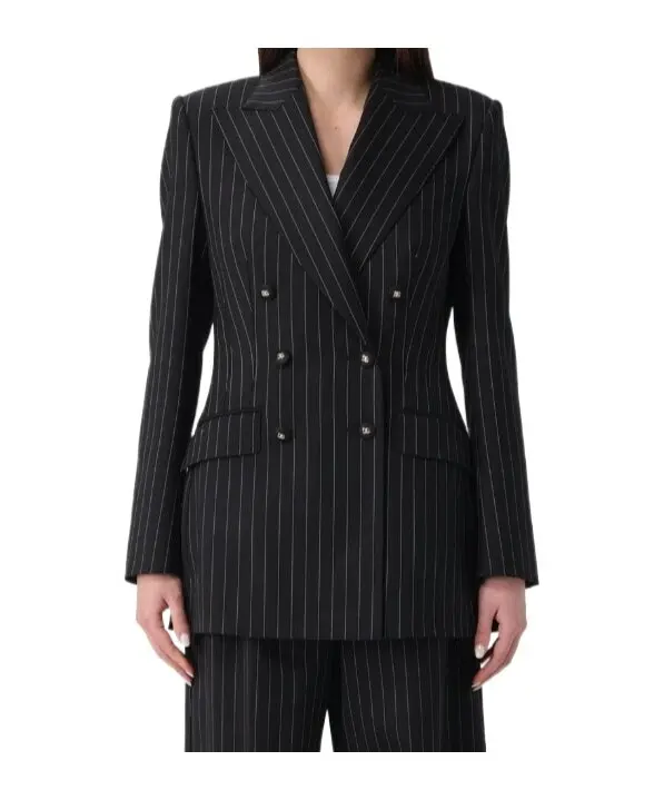 Dolce & Gabbana Striped Double-breasted Jacket
