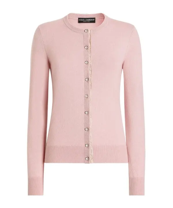 Dolce & Gabbana Dolce Gabbana Embellished Button Cardigan