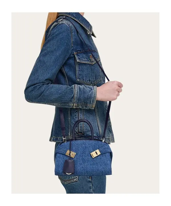 FERRAGAMO Hug Handbag - Blue
