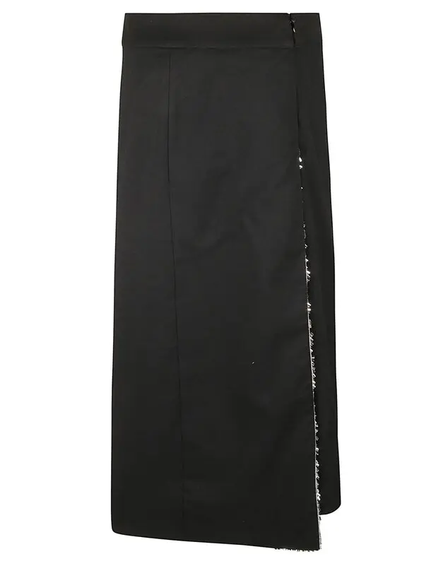 Rabanne Asymmetric Side Slit Skirt
