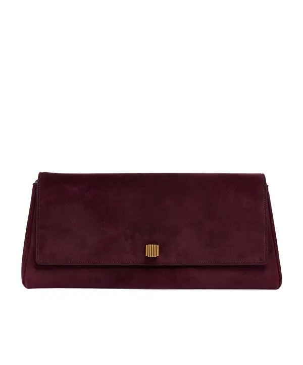 Khaite Audrey Foldover Clutch Bag