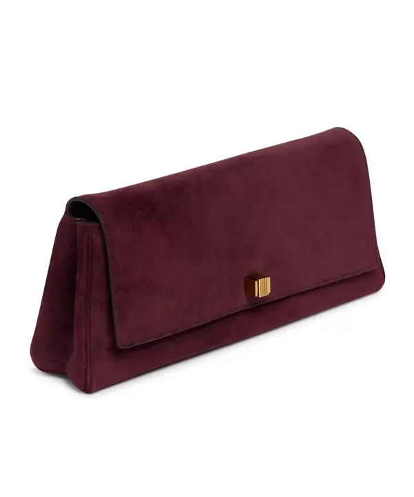 Khaite Audrey Foldover Clutch Bag
