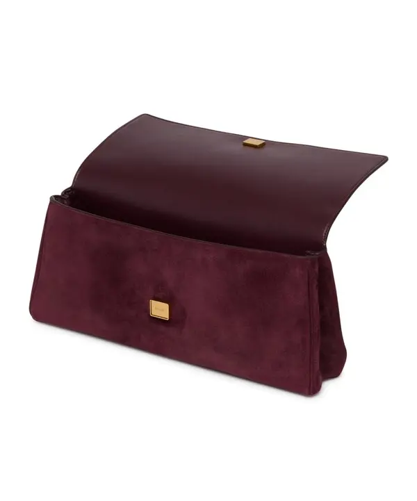 Khaite Audrey Foldover Clutch Bag