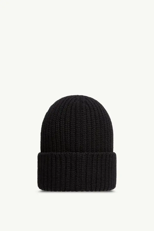 Moncler Wool Cashmere Blend Beanie