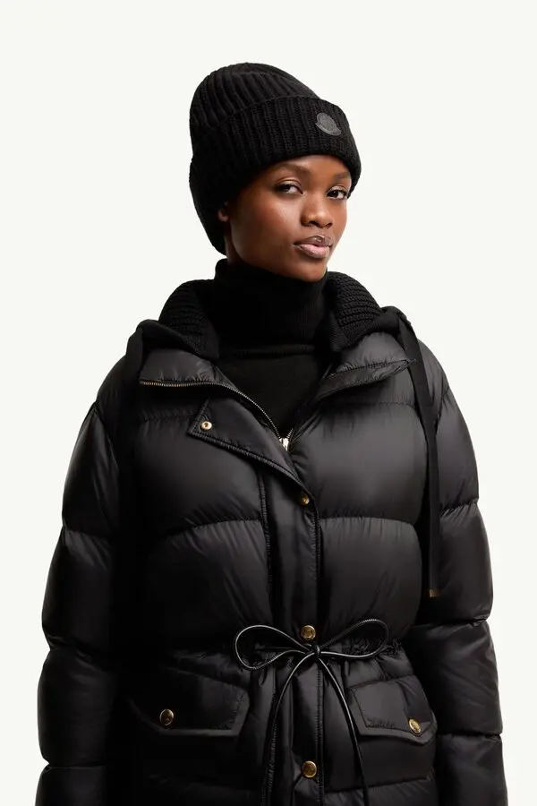 Moncler Wool Cashmere Blend Beanie