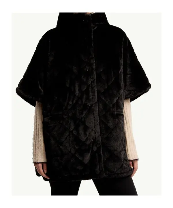 Moncler Reversible Hooded Cape