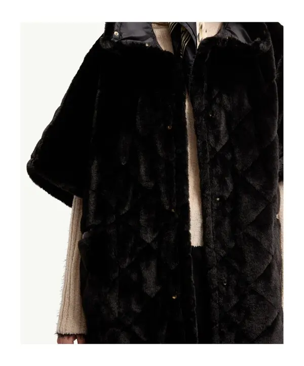 Moncler Reversible Hooded Cape