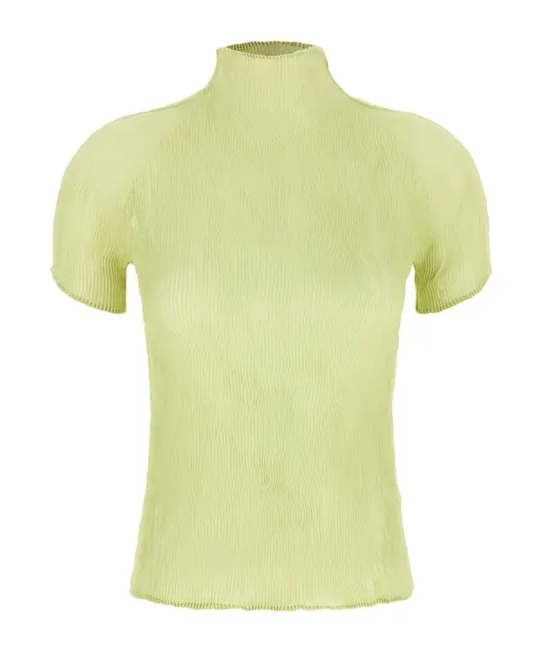 Issey Miyake Chiffon Twist 1' Top