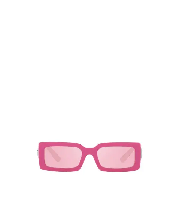 Dolce & Gabbana Rectangular Plastic Sunglasses