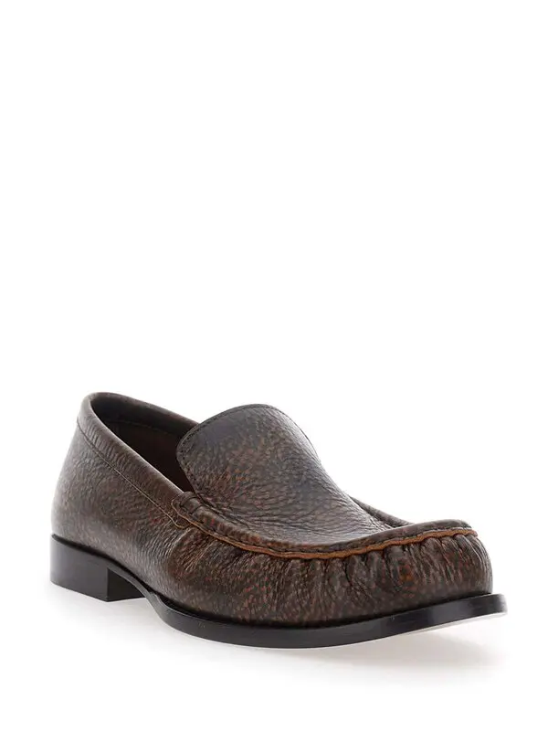 Dries Van Noten Round-toe Loafers
