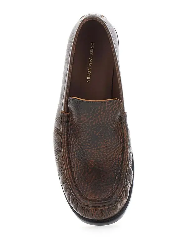 Dries Van Noten Round-toe Loafers