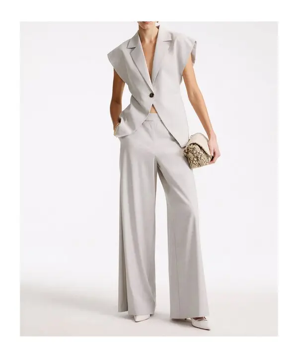 Marella Single-button V-neck Vest