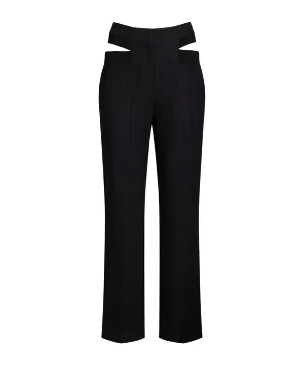 Burberry Slim-fit Striped Suit Pants