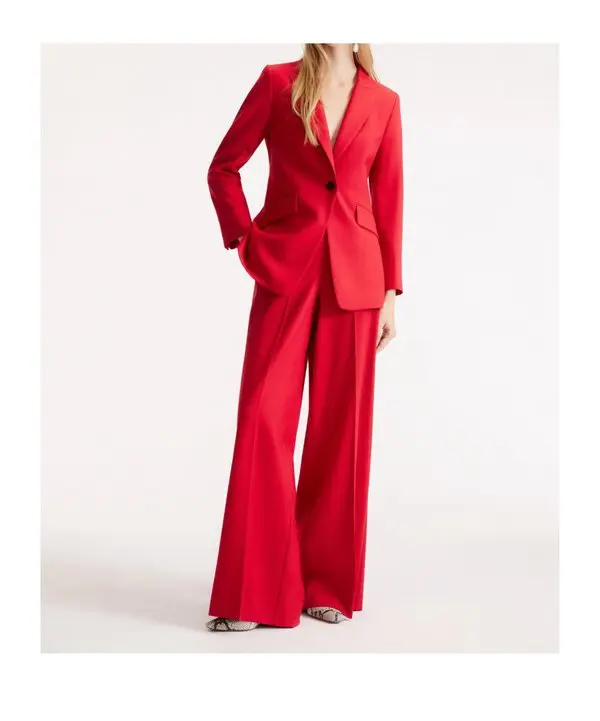 Marella Pleated Wide-leg Casual Trousers