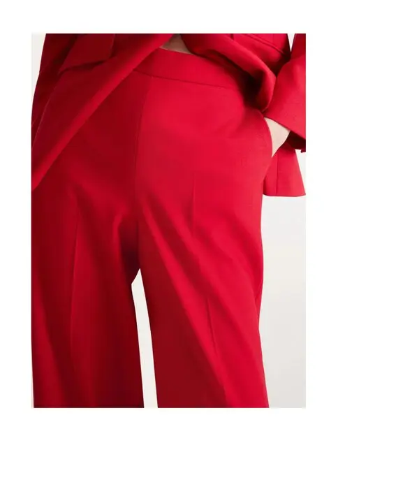 Marella Pleated Wide-leg Casual Trousers