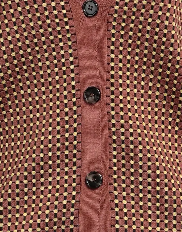 Marni Plaid Knit Top