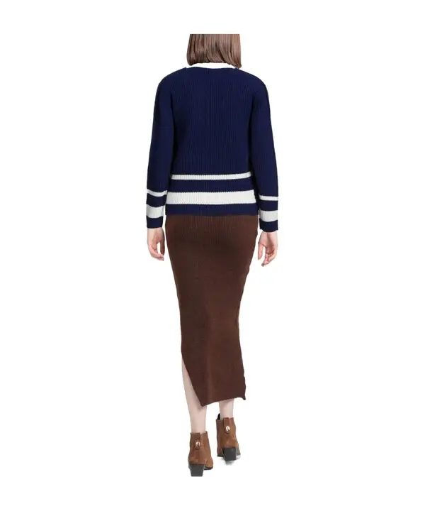Marni Plaid Knit Top