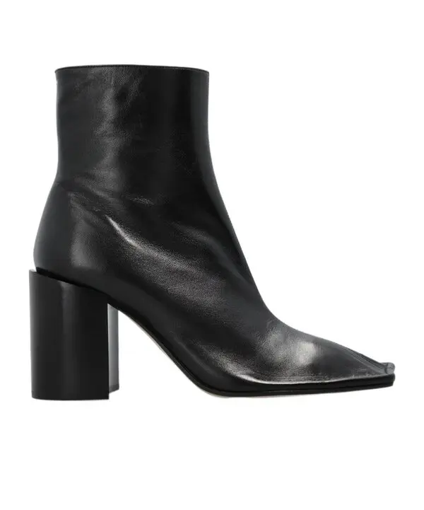 MAISON MARGIELA Leather Heeled Ankle Boots