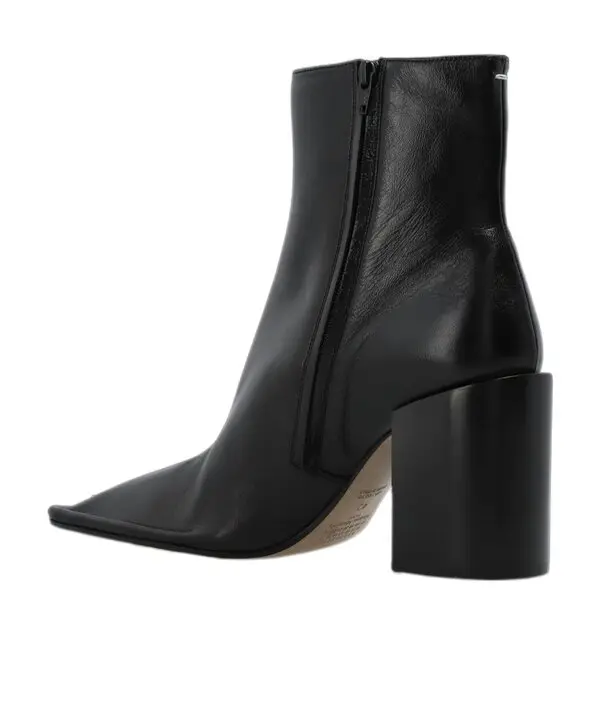 MAISON MARGIELA Leather Heeled Ankle Boots