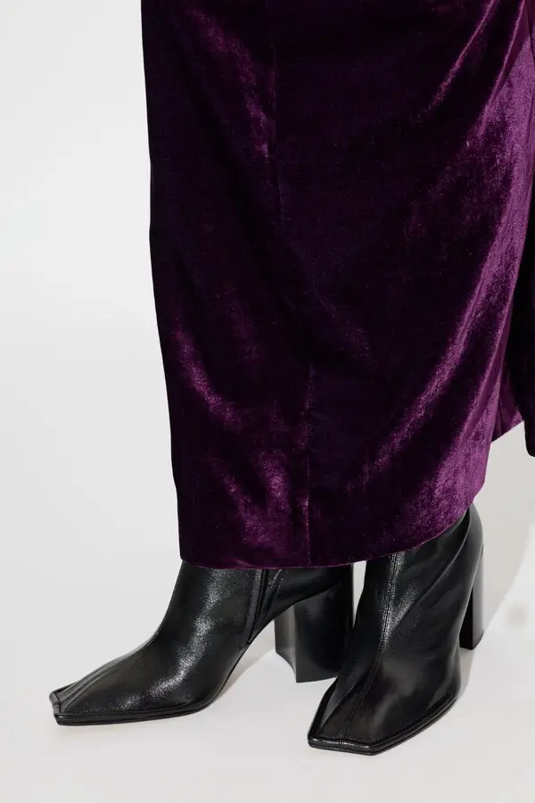 MAISON MARGIELA Leather Heeled Ankle Boots