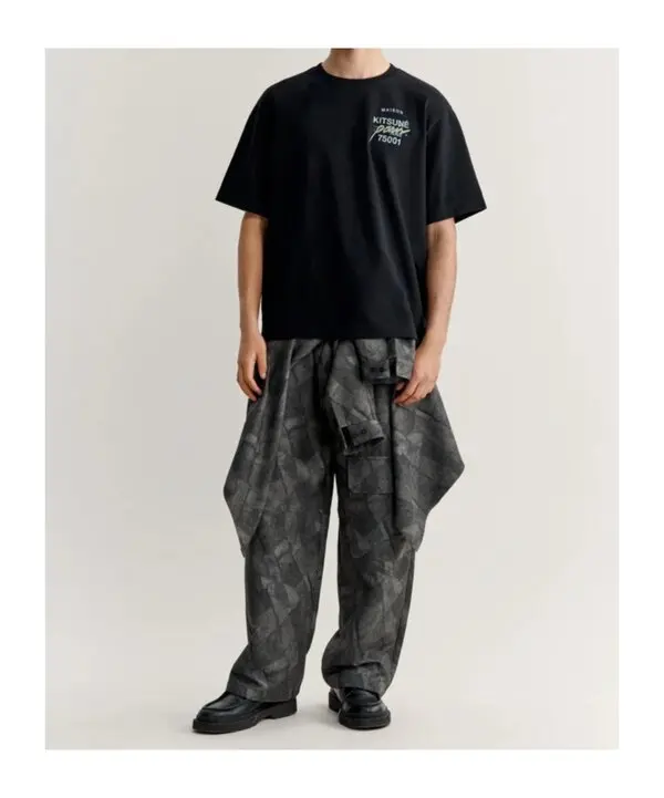 Maison Kitsuné Logo-print Fox-motif T-shirt
