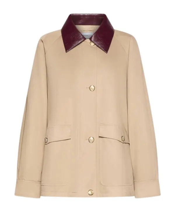 Marella Collared Button-front Casual Jacket