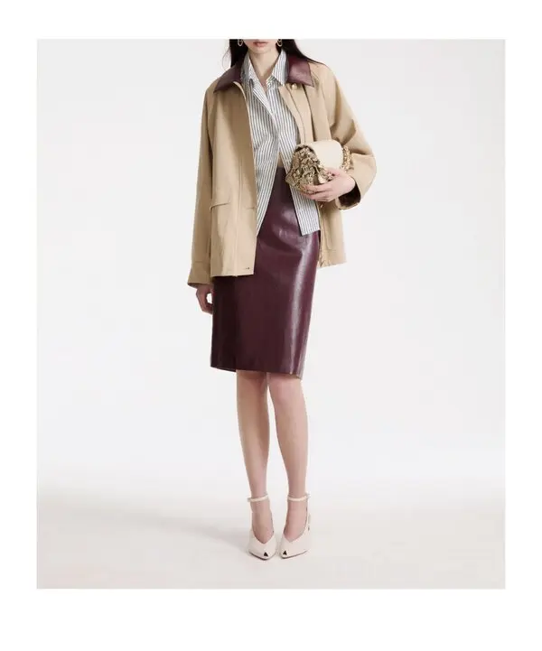 Marella Collared Button-front Casual Jacket