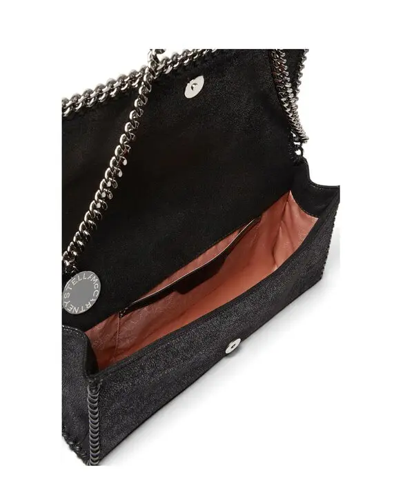 Stella McCartney Flap Shoulder Bag - Black