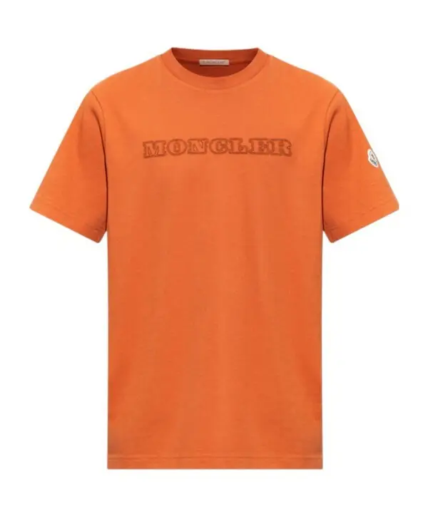 Moncler Logo Cotton Jersey T-shirt