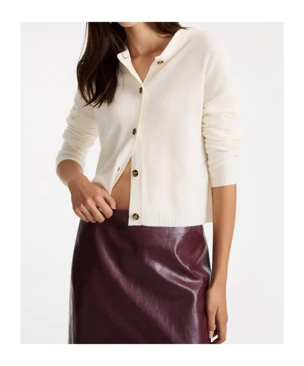 Marella Ribbed-knit Crew-neck Top