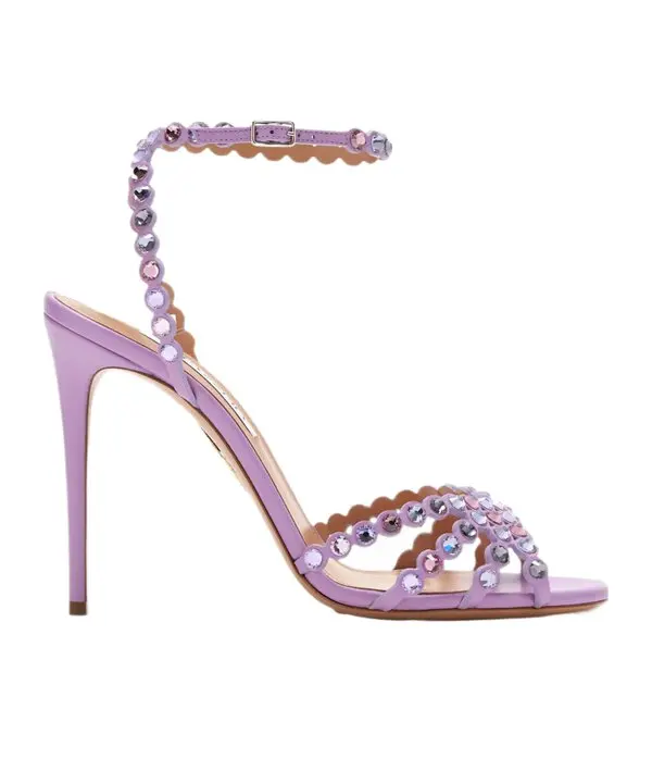AQUAZZURA Tequila Sandals - Purple