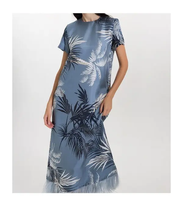 Marella Printed Short-sleeve Dress